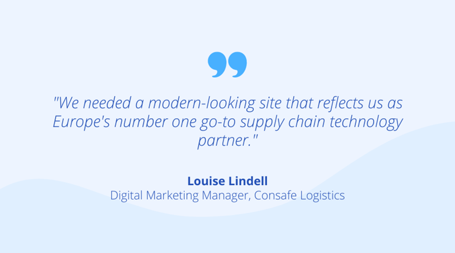 Consafe Logistics gets a fresh start with HubSpot CMS Hub